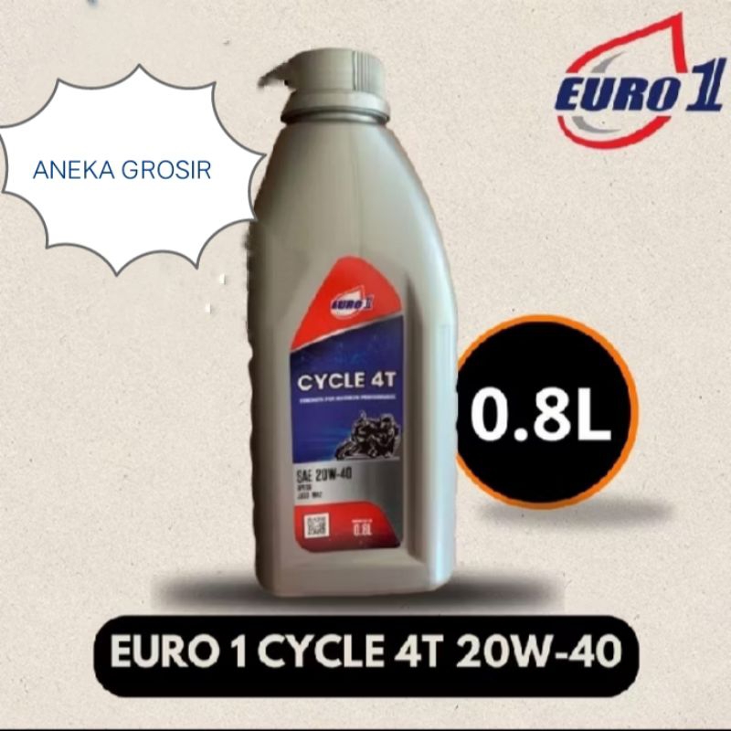 Jual OLI MESIN EURO 1 SAE 20W-40 0,8 ML ORIGINAL | Shopee Indonesia