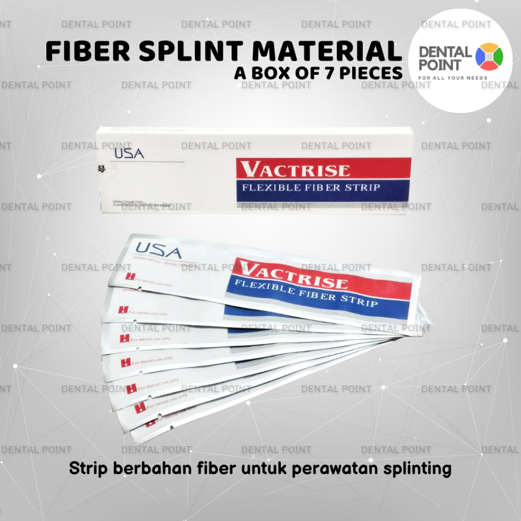 Jual Fiber Strip/Splint Material/Splinting Fiber/Gigi Goyang ...
