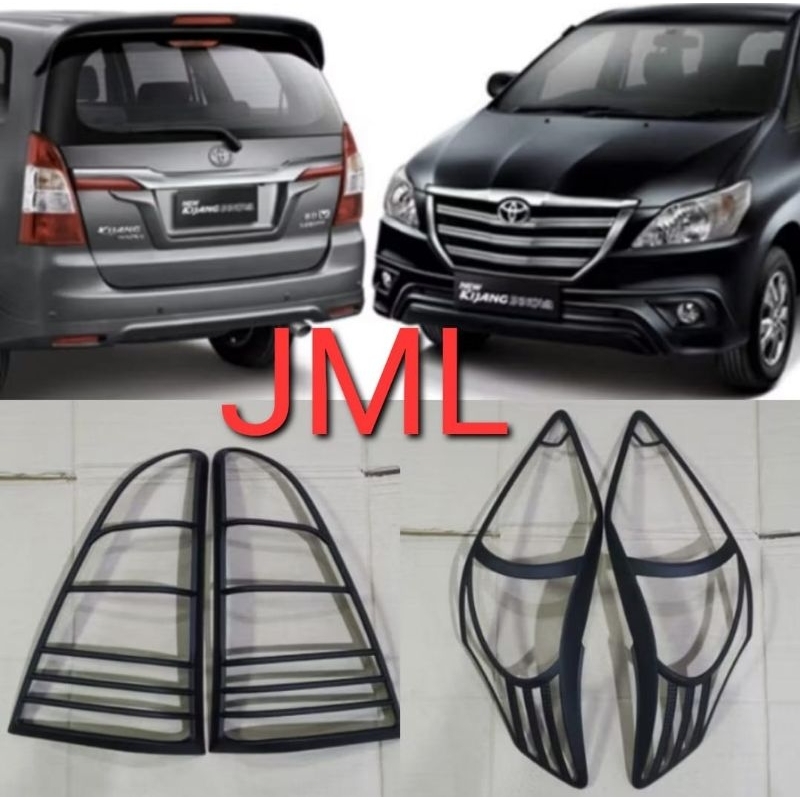 Jual Paket garnish list lampu hitam doff Grand innova 2012 - 2015 ...
