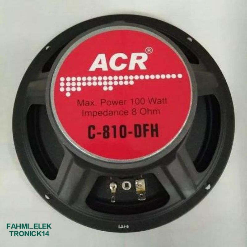 Jual SPEAKER ACR 8 inch C-810-DFH ACR FULLRANGE | Shopee Indonesia