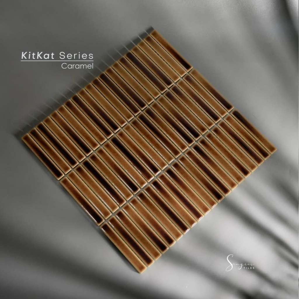 Jual Caramel Kitkat Singres Mosaic Tiles | Mosaic Keramik | Shopee ...