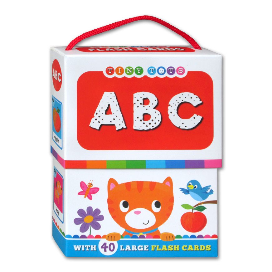 Jual ABC Tiny Tots Flash Cards (40 Large Flash Cards) [Igloo Books ...