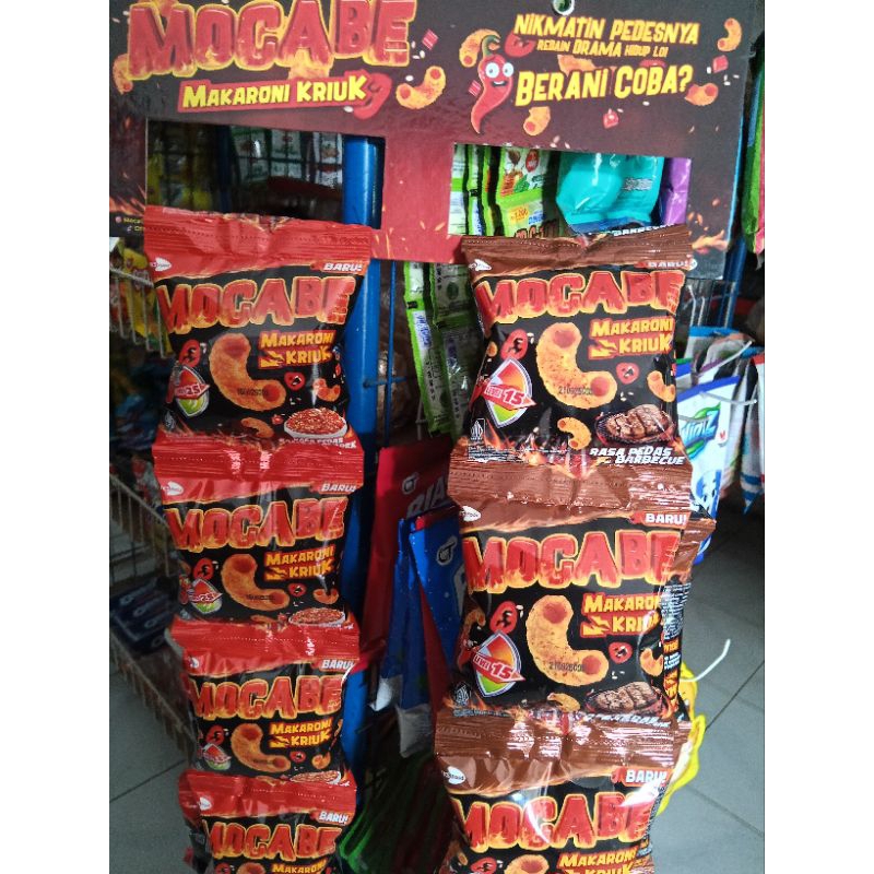 Jual MOCABE Makaroni level 1 Rcg isi 12 pcs | Shopee Indonesia