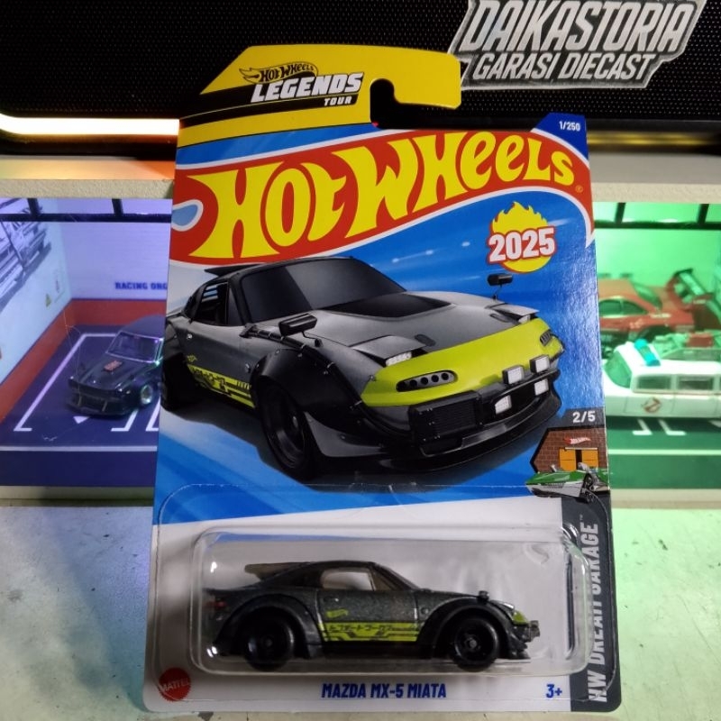 Jual HOT WHEELS LOT B 2025 MAZDA MX-5 MIATA LEGENDS TOUR | Shopee Indonesia