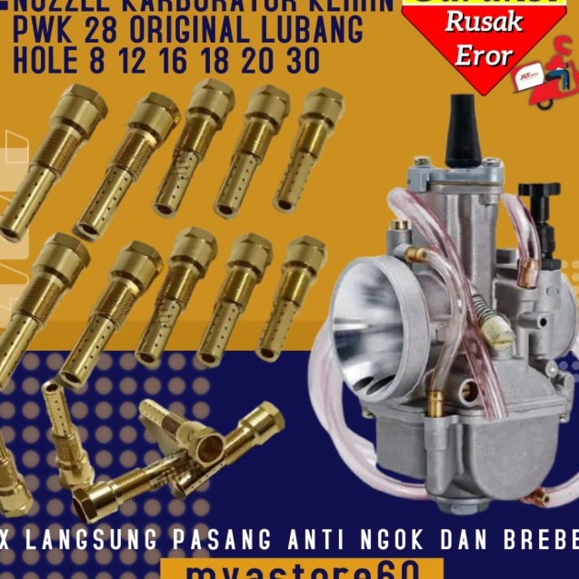 Jual Special Nozel Nozzel Nozle Karburator Karbu Carburator Carbu Karbulator PWK 28 Keihin Sudco ...