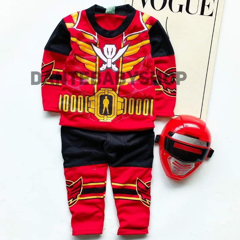 Jual BAJU POWER RANGER ANAK LENGAN PANJANG SETELAN ANAK POWER RANGERS ...