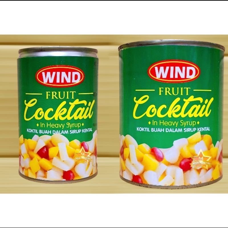 Jual WIND FRUIT COCKTAIL 850gr & 425gr/ KOKTIL BUAH/ FRUIT/ BUAH KALENG ...