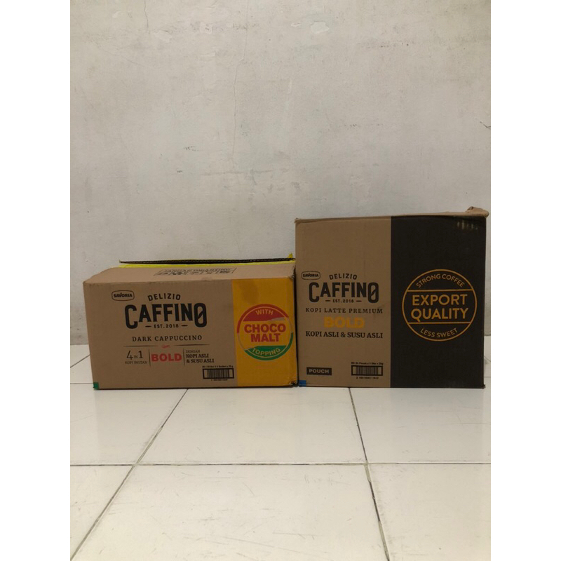 Jual Caffino Bold Dark Cappucino Bubuk Kopi Instan 120 bungkus sachet 1 ...