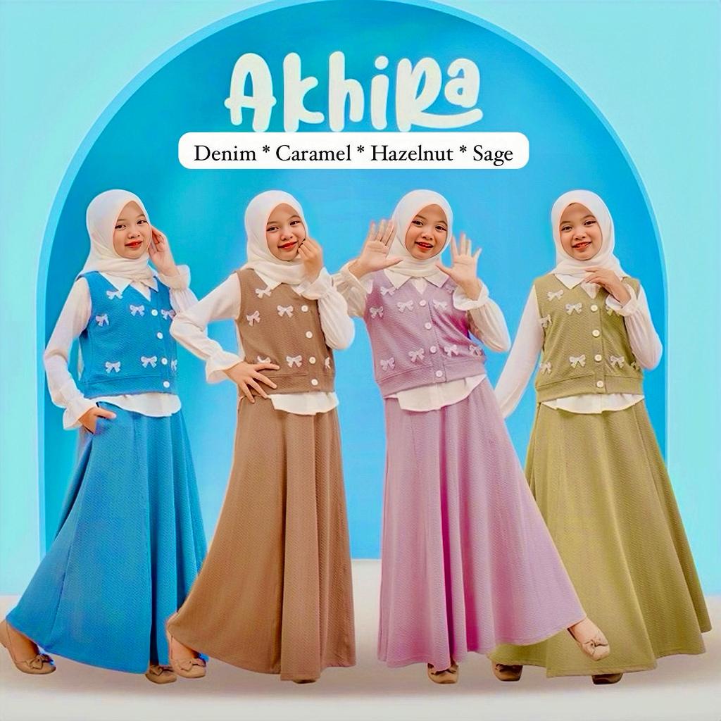 Jual Akhira Set Setelan Anak Remaja Perempuan Usia 9-16th // Setelan ...