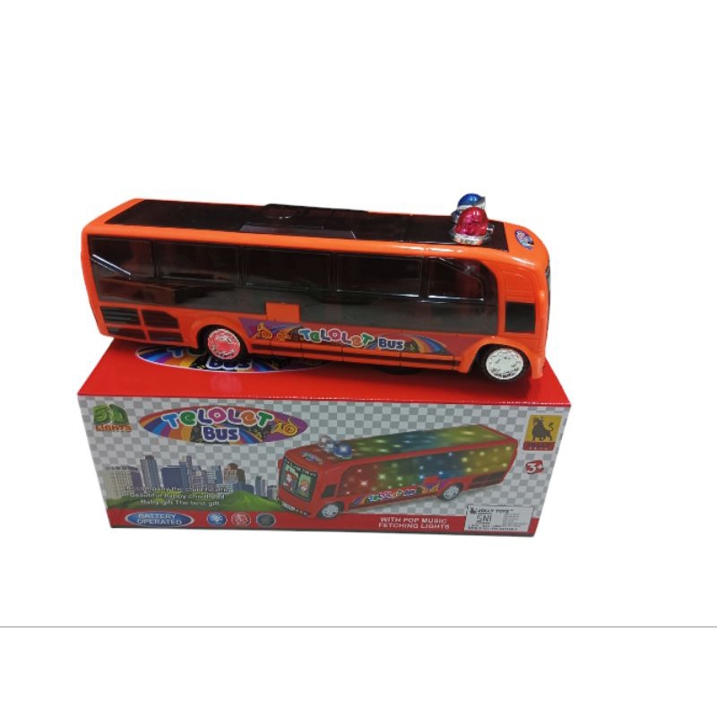 Jual Mainan Anak Mobil Mobilan Bus Telolet Basuri Nyala Jalan Bus ...