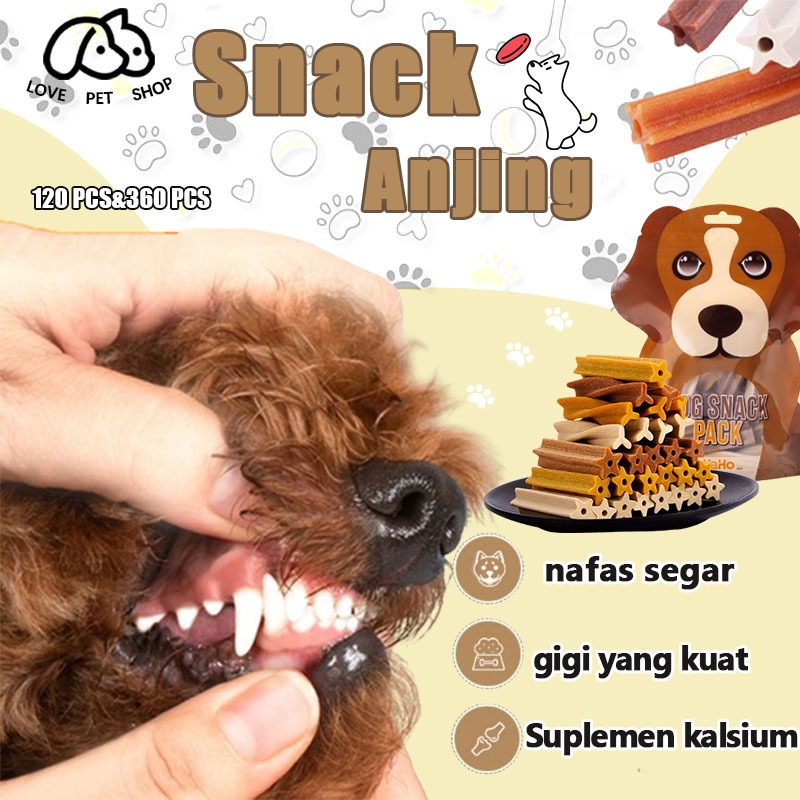 Jual Dog Treats - Snack Anjing - Pembersih Gigi Anjing - Penghilang Bau ...