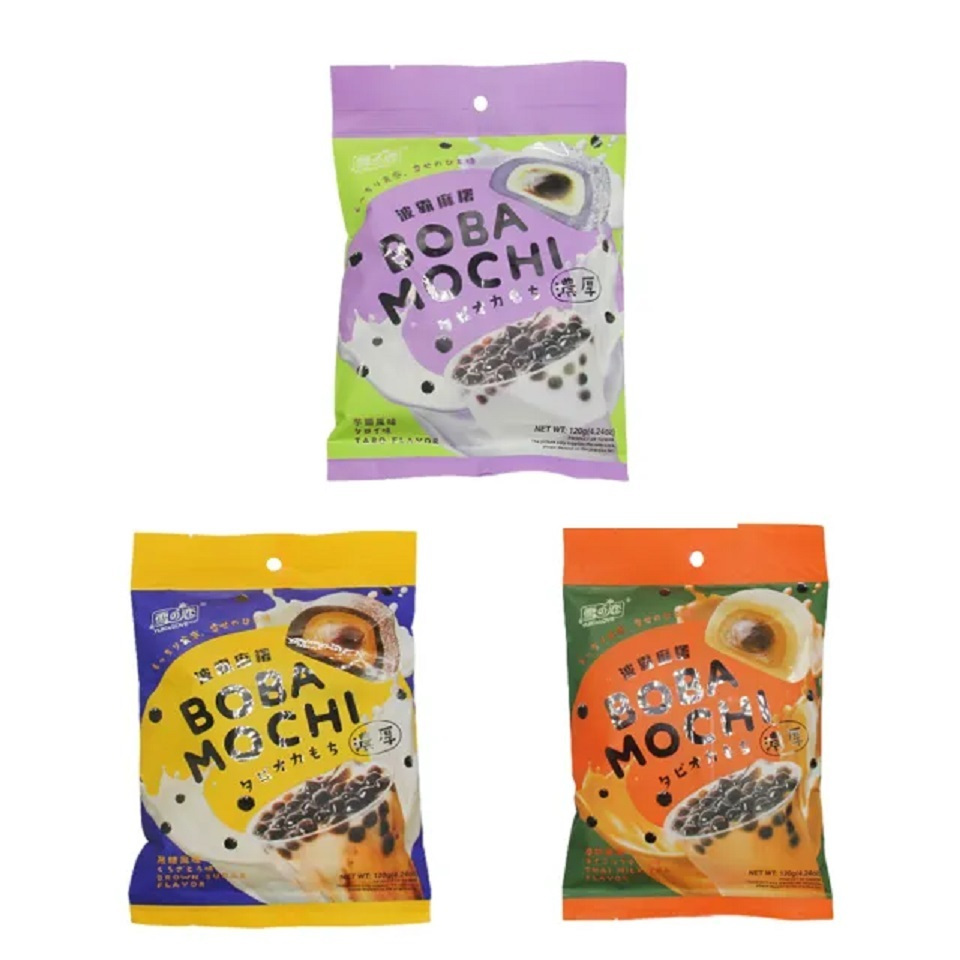 Jual Yuki n Love Mochi boba brown sugar milk tea thai taro taiwan ...