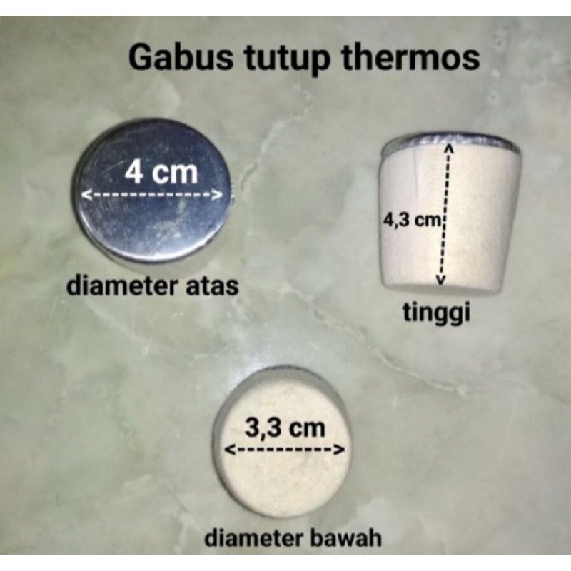 Jual Tutup termos air panas gabus tutup termos jadul | Shopee Indonesia