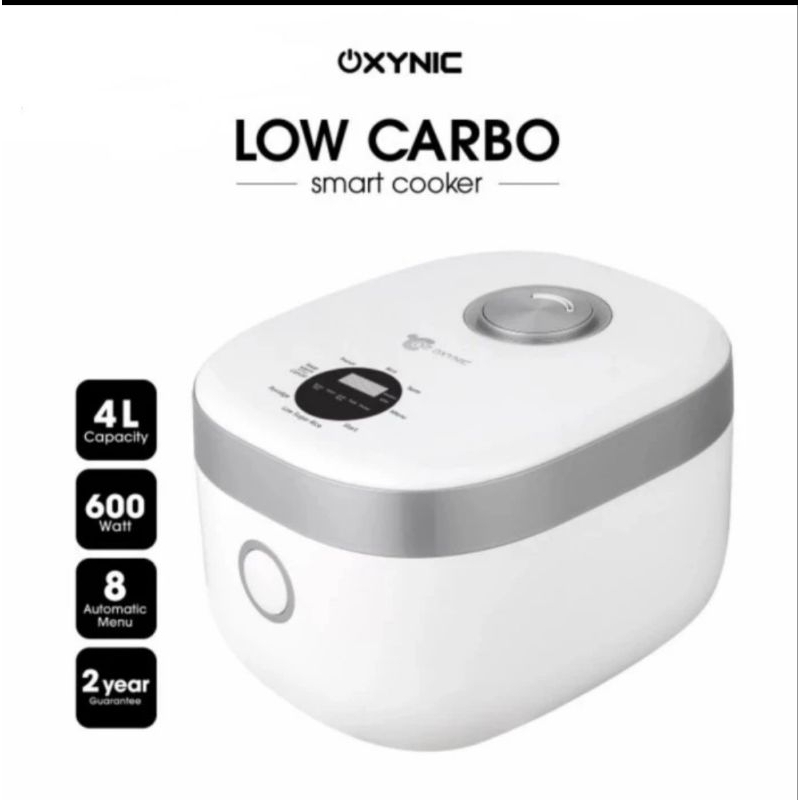 Jual OXYNIC SMART COOKER LOW CARBO 4L POWER 600W TOUCHSCREEN PANEL ...