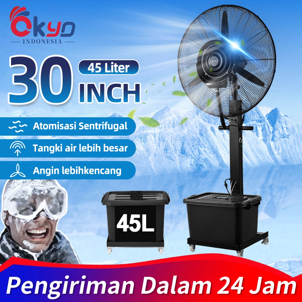 Jual 23/30 inch Kipas Mist Kipas Angin Semprot 45Ltr/ Misty Fan 1 ...