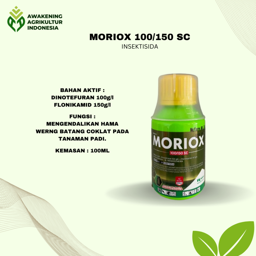Jual MORIOX 100/150SC 100ML INSEKTISIDA Mengendalikan hama wereng ...