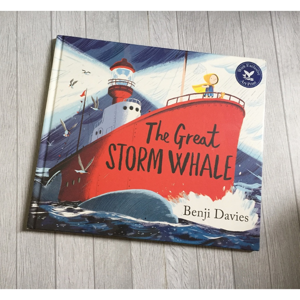 Jual The Great Storm Whale by Benji Davies (Author) | Shopee Indonesia
