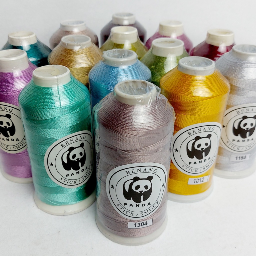 Jual BENANG TIMBUL SMOCK STICK PANDA 1 ROLL | Shopee Indonesia