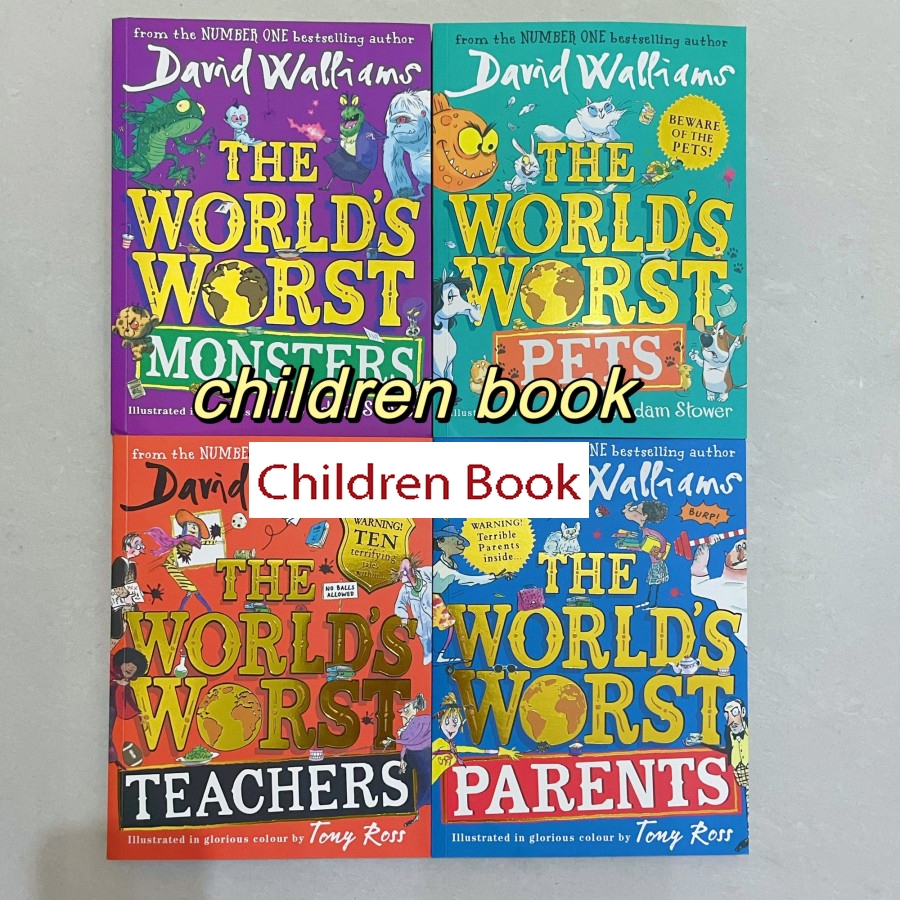 Jual David Walliams World's worst (full color ) | Shopee Indonesia