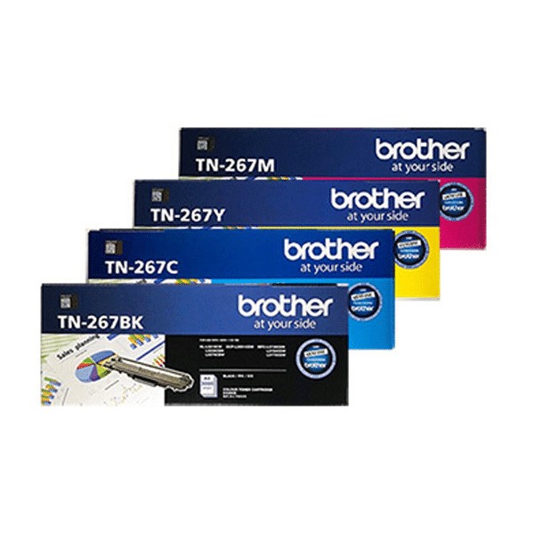 Jual Paket Toner Brother TN-267 (BK,C,M,Y) 1set Original NewPacking For ...