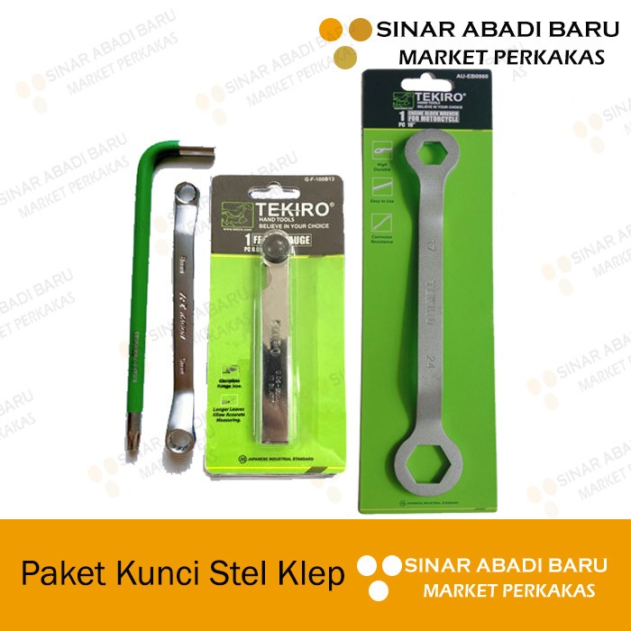 Jual Paket Feeler Puller Gauge Tekiro + Kunci Stel Klep L T40 + Kunci ... Jual Paket Feeler Puller Gauge Tekiro + Kunci Stel Klep L T40 + Kunci ...