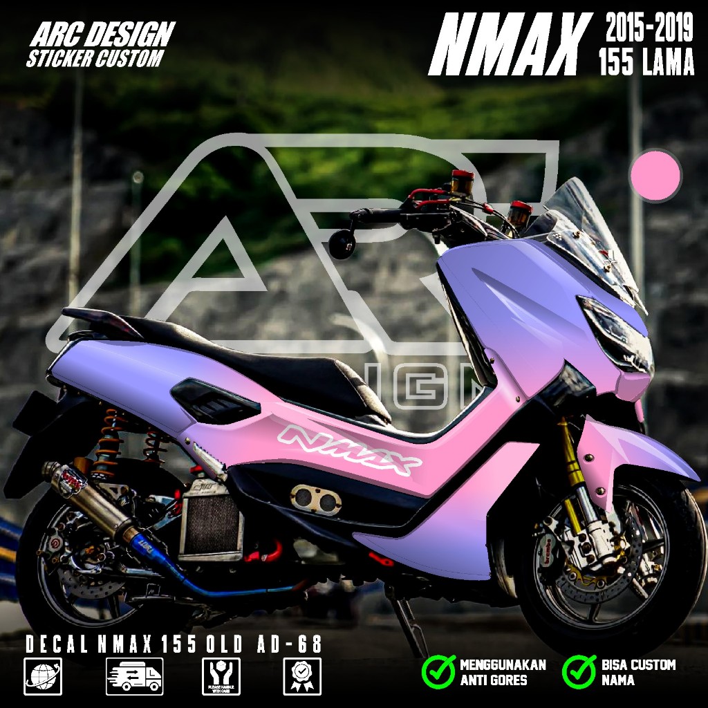 Jual (PROMO COD) TERBARU Decal Sticker Yamaha Nmax 155 Old Full body ...