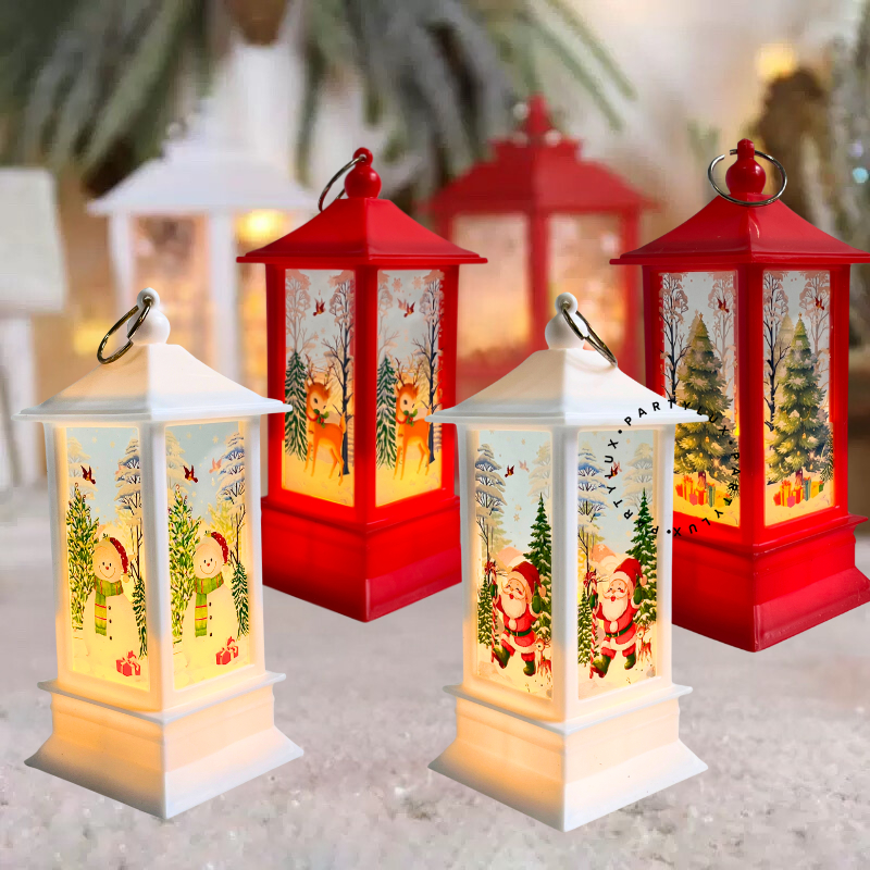 Jual Lampu Lentera Natal Medium / Lilin Natal Elektrik / Lampu Natal ...