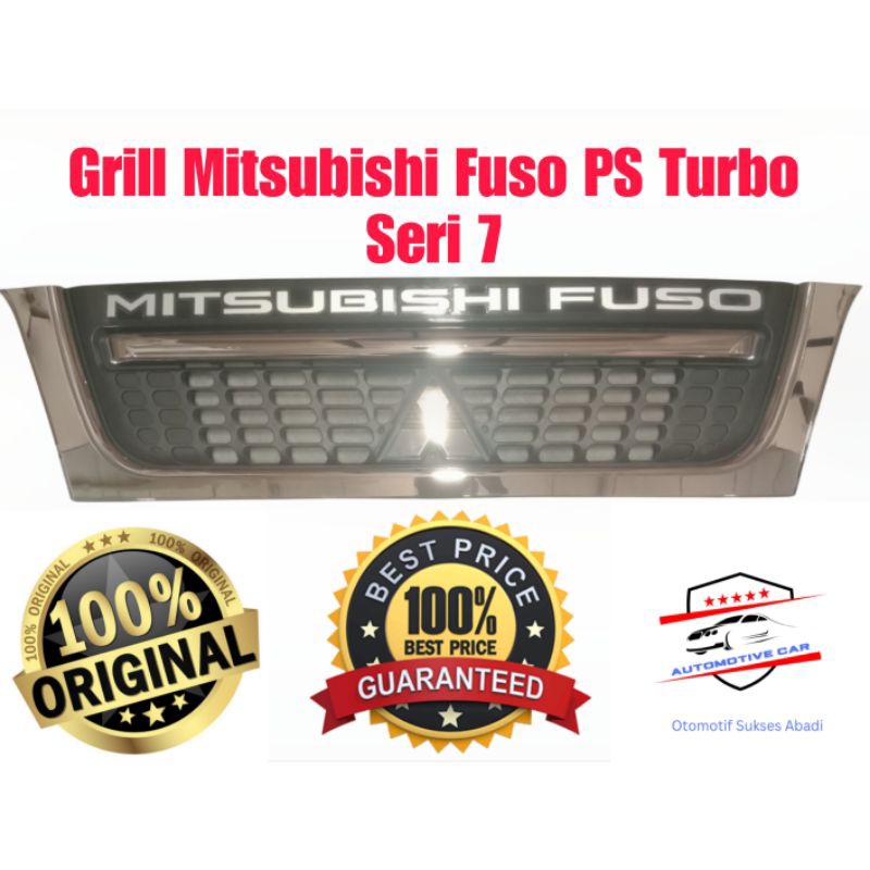 Jual Grill Canter PS Turbo Depan / Front Grille Mitsubishi Canter 110PS ...