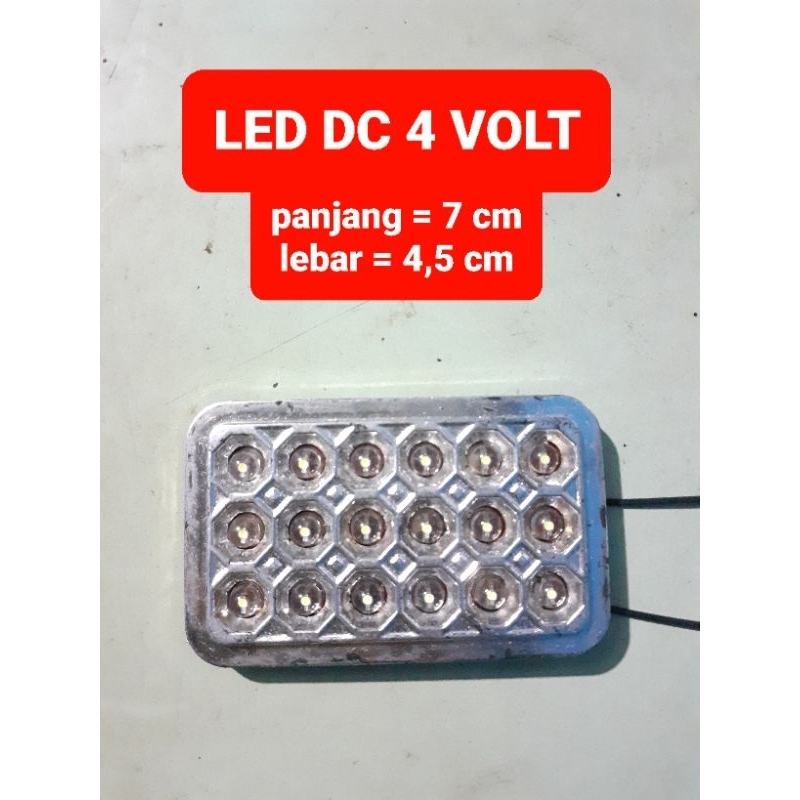 Jual Led DC 4 volt bekas | Shopee Indonesia