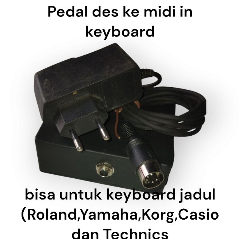 Jual MODUL PEDAL DES KE MIDI IN KEYBOARD (COCOK UNTUK ROLAND JADUL ...