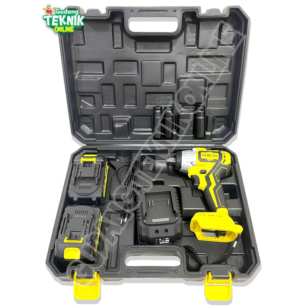 Jual HASSTON Impact Wrench CORDLESS HASSTON 3140-001 21V Brushless ...