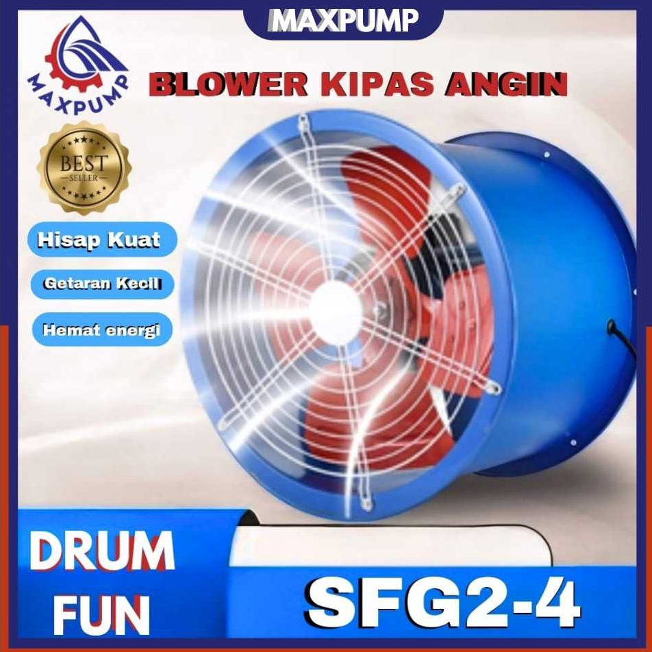Jual MAXPUMP SFG2-4 Kipas Blower Exhaust 10inch Angin Kipas Angin Hisap ...