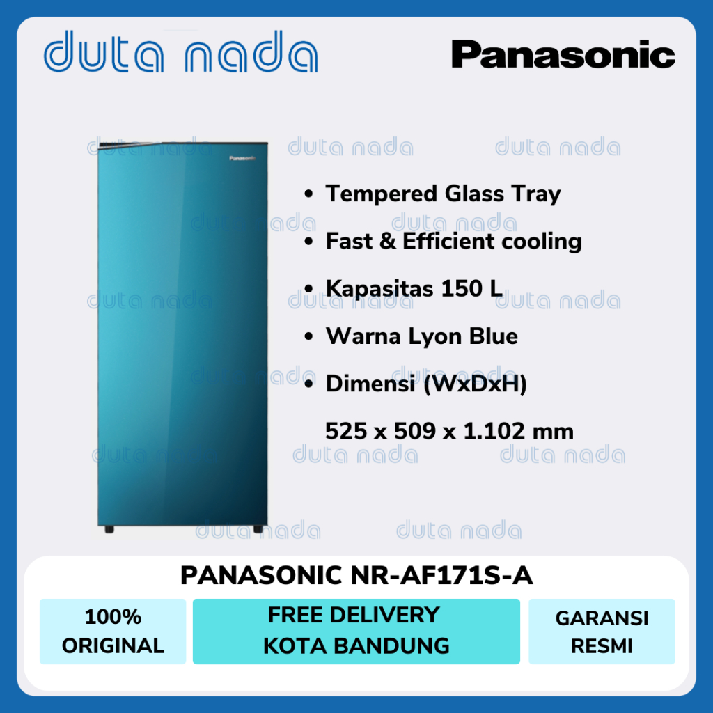 Jual Panasonic Kulkas 1 Pintu NRAF171SA / NR-AF171S-A | Shopee Indonesia
