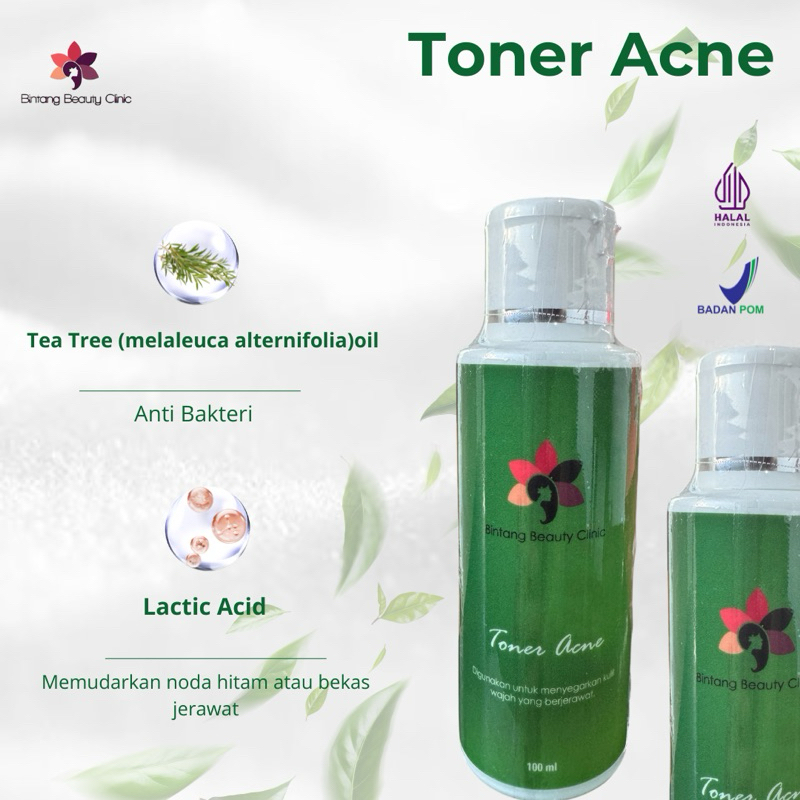 Jual Toner Acne Bintang Beauty Clinic (toner untuk kulit berjerawat ...