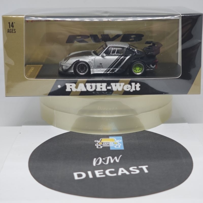 Jual Star Model 1/64 Porsche RWB 993 Cyberpunk Silver | Shopee Indonesia