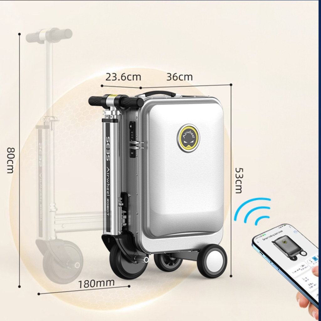 Jual Koper Airwheel SE3S Light Silver | Shopee Indonesia