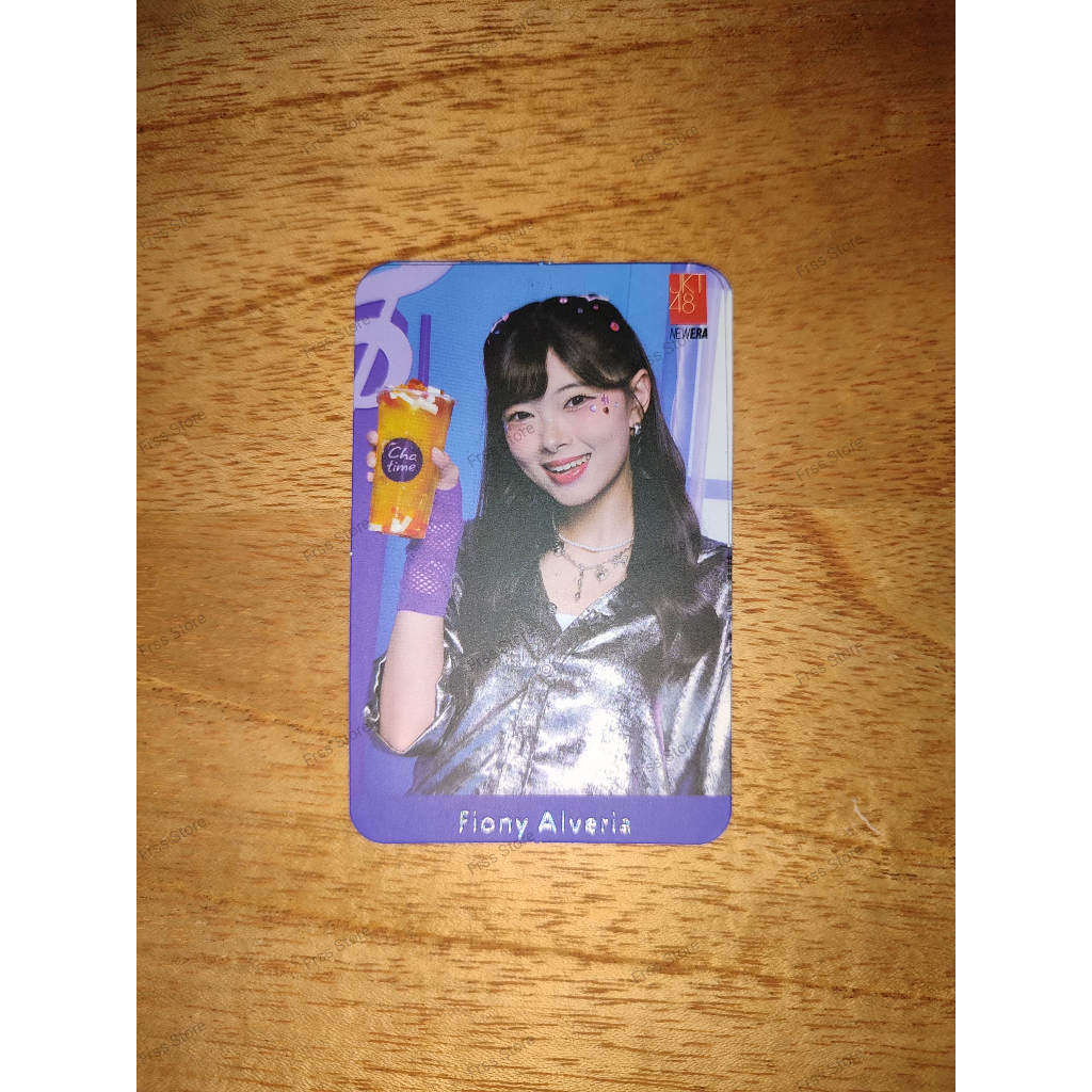 Jual Photocard JKT48 x Chatime Ofc | Shopee Indonesia