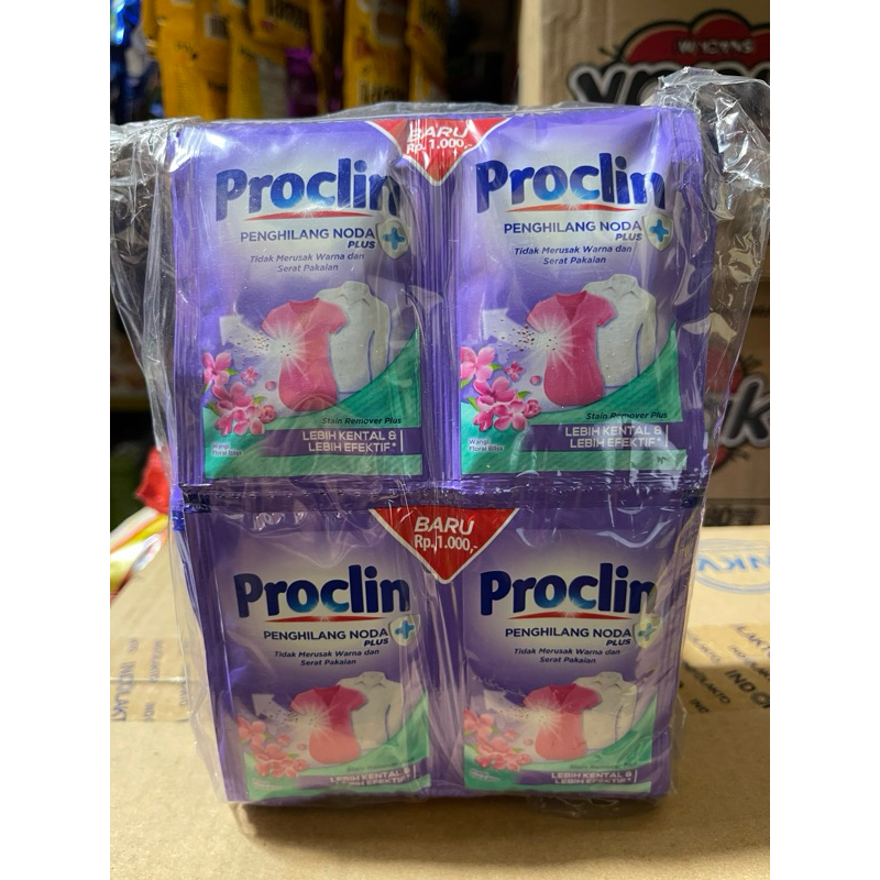 Jual PROCLIN NODA SACHET 1000 12.5ML ( ISI 24 SACHET ) | Shopee Indonesia