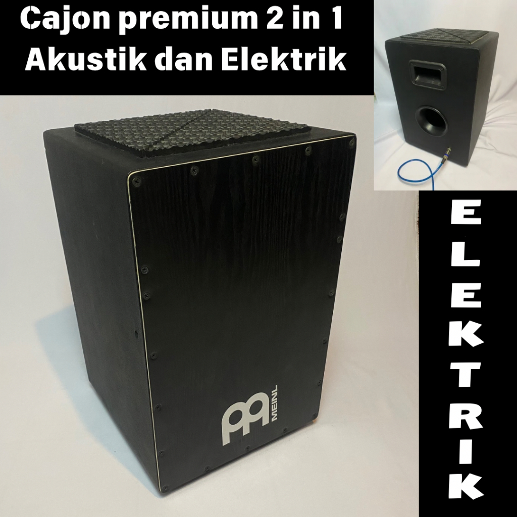 Jual cajon elektrik premium kajon duduk akustik kahon drum box | Shopee ...