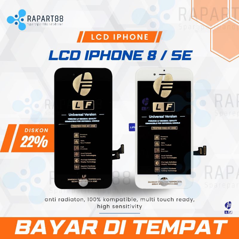 Jual LCD iPhone 8 / SE Original Fullset Touchscreen Life Future ...