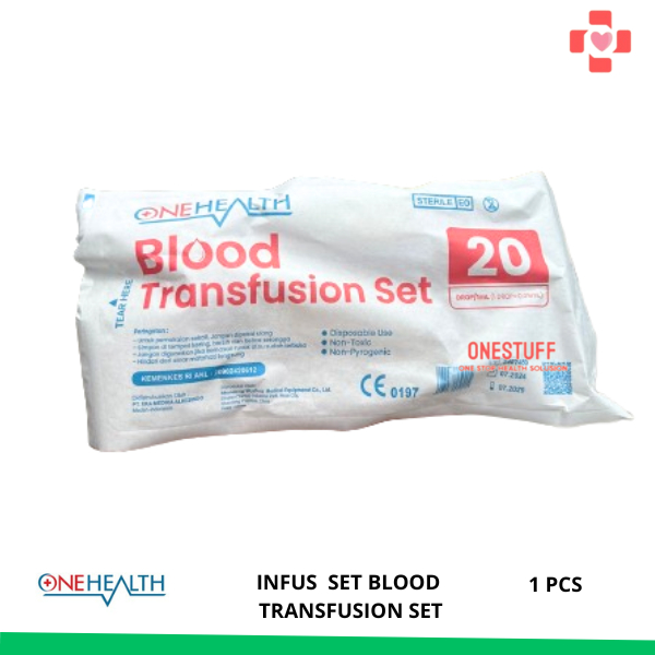 Jual Blood Transfusion Infus set Lengkap Onehealth Selang Infusion ...