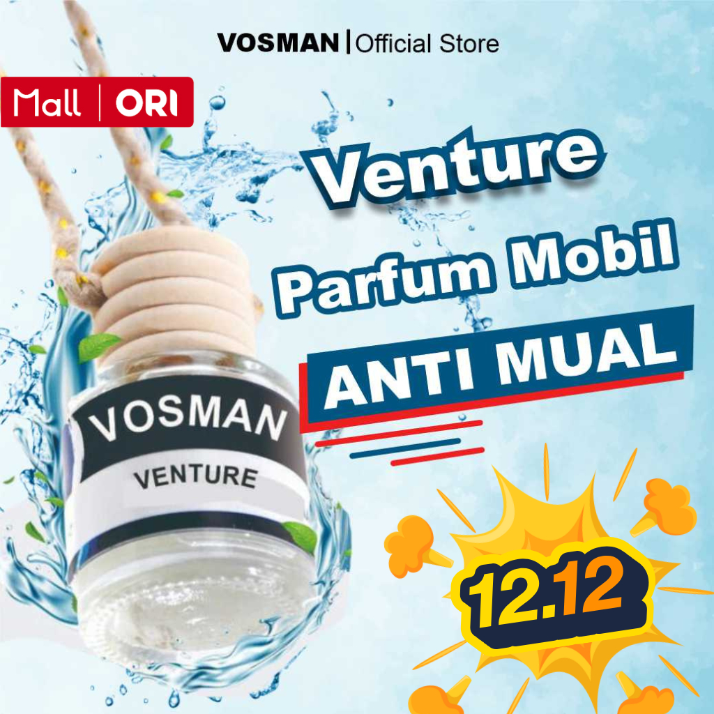 Jual VOSMAN - Parfum Mobil Anti Mual dan Ruangan Mewah Aroma terapi ...
