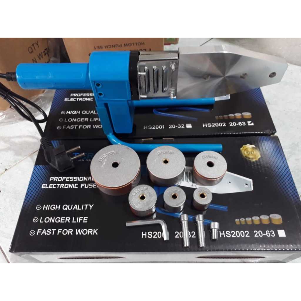 Jual Mesin Las PPR 20-63mm BESAR BELTER heater pipe Welding Pemanas las ...