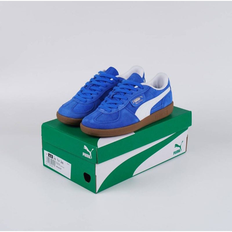 Jual Sepatu Puma Palermo Cobalt Graze White | Shopee Indonesia