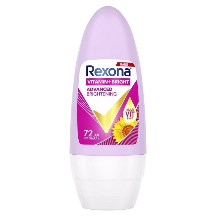 Jual Rexona Women Deodorant Roll On Advanced Brightening 45 mL | Shopee Indonesia