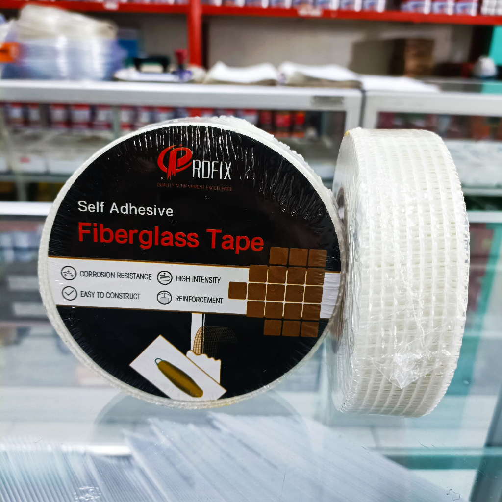 Jual Lakban Kain Kasa Gypsum Lem 1 Inch Grc Kalsi Board Partisi ...