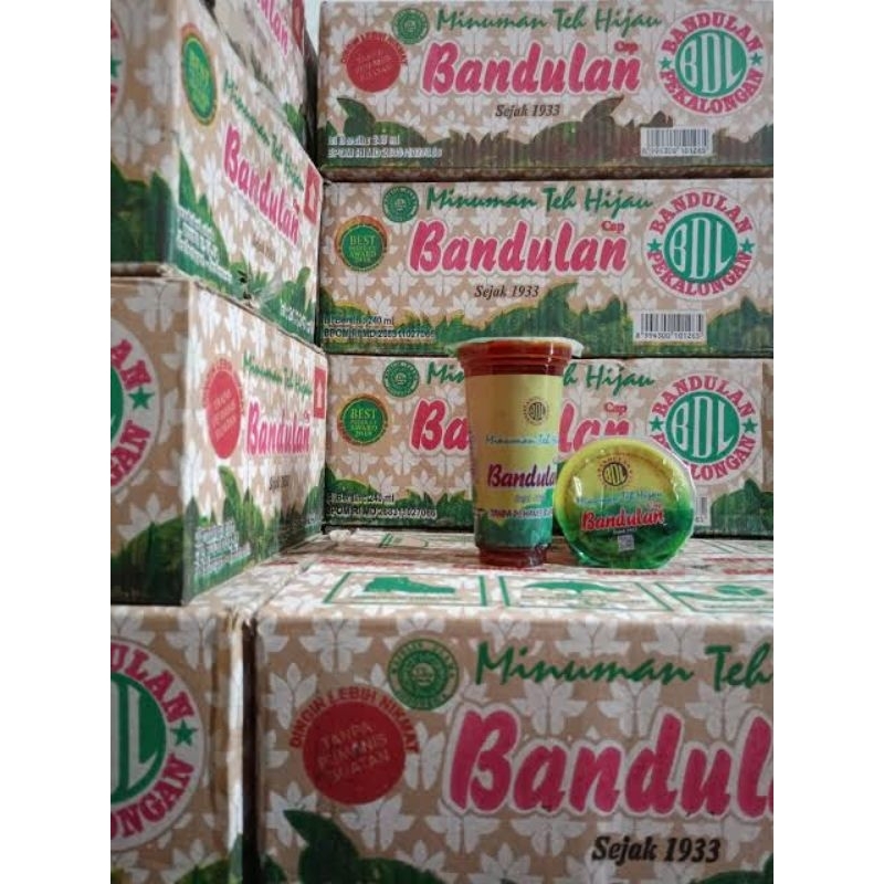 Jual Teh Bandulan Hijau 1 Dus | Shopee Indonesia