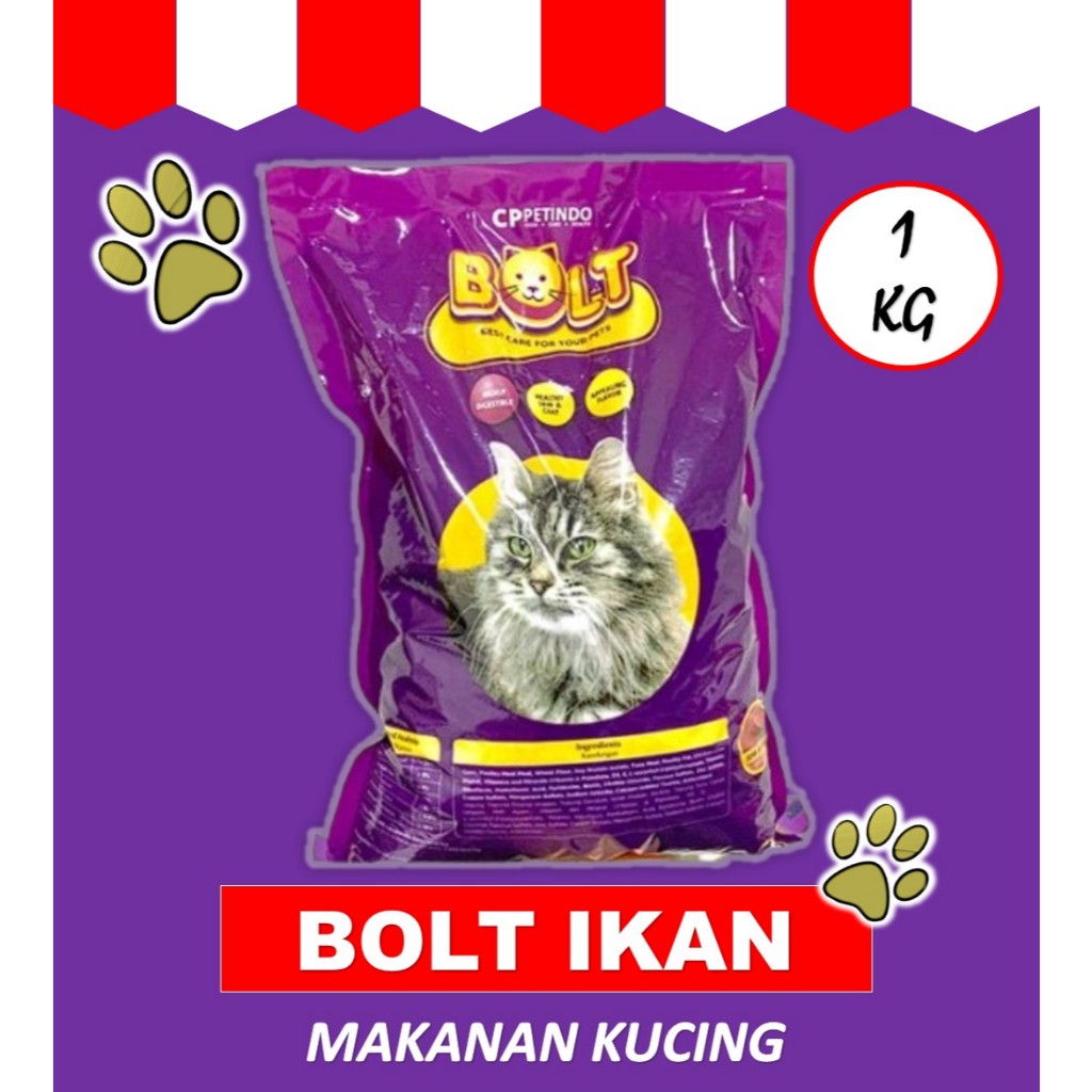 Jual BOLT CAT IKAN REPACK 1 KG | Shopee Indonesia