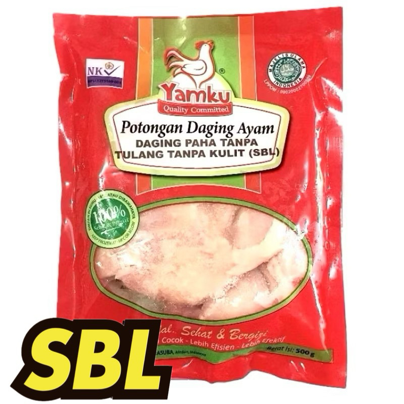 Jual Yamku Daging Ayam Paha Tanpa Tulang Tanpa Kulit 500g | Shopee ...