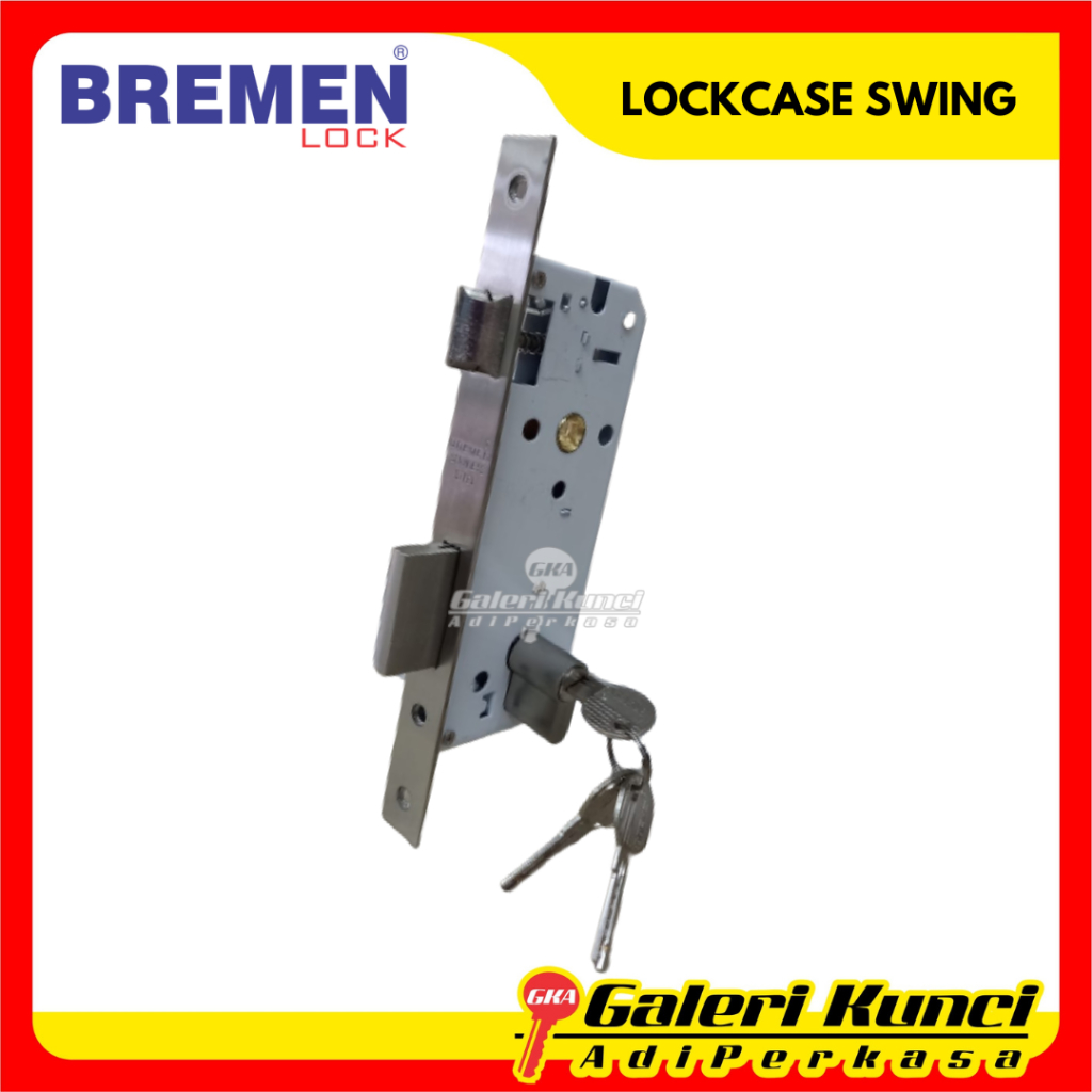 Jual Lockcase Swing BREMEN Eco Series Body+DCK MORTISE Kunci Pintu ...